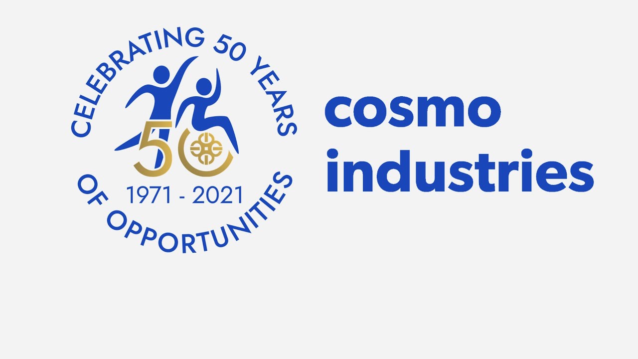 Evolution of Cosmo's 50th Anniversary Logo - YouTube