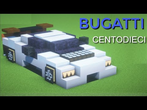 ⚒️ Minecraft | Bugatti Centodieci Yapımı / Tutorial