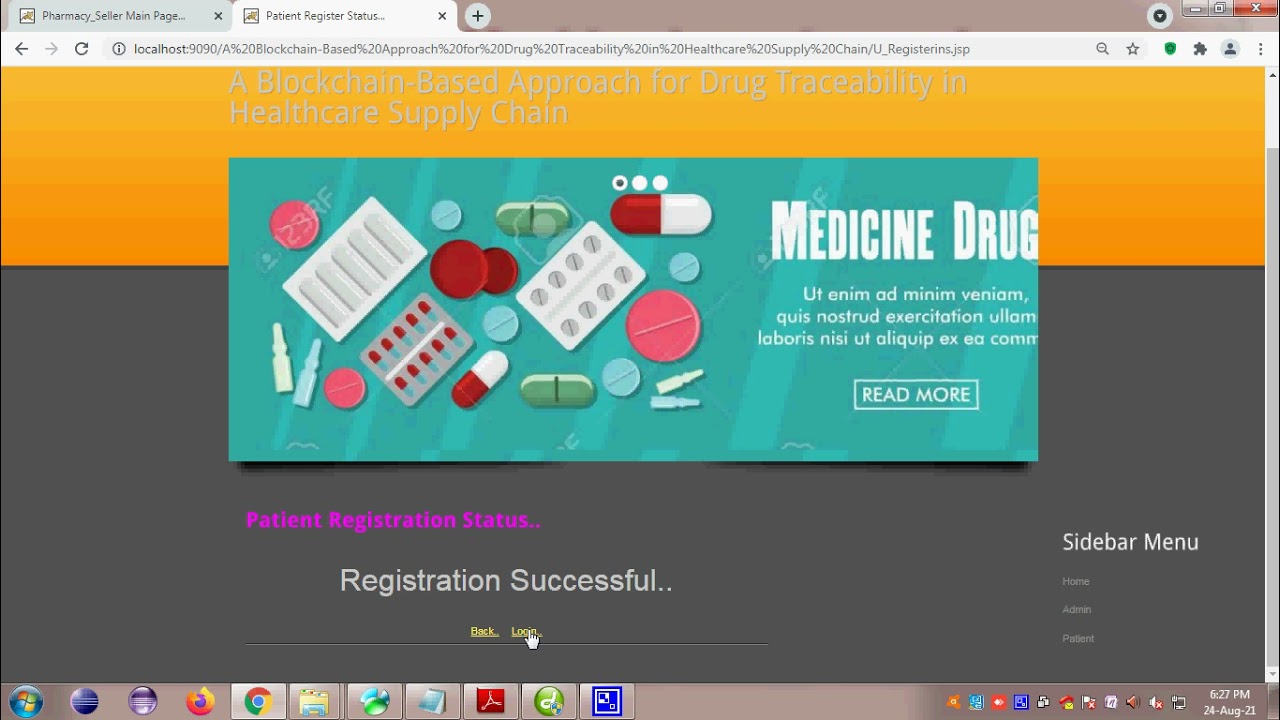 A Blockchain based Approach for Drug Traceability in Healthcare Supply ...
