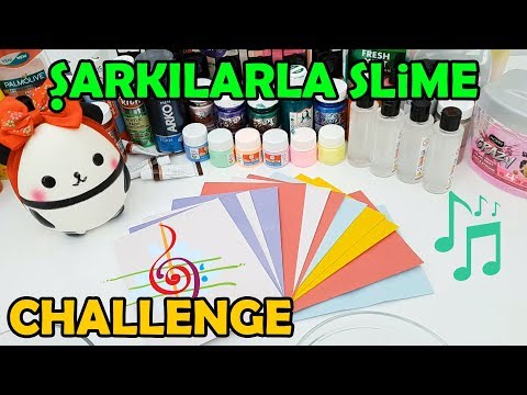 En Güzel Şarkılardan Ne Çıkarsa Eğlenceli Slime Challenge