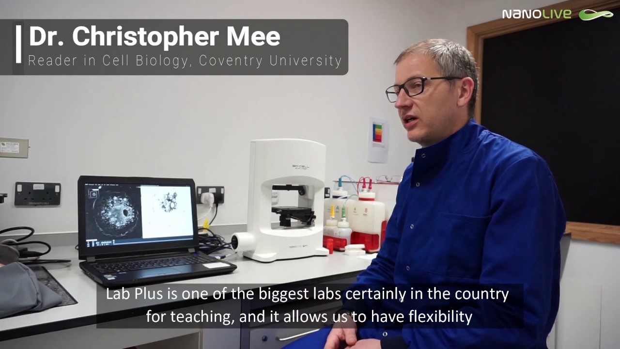 3D Exploration of Living Cells at Coventry University - YouTube