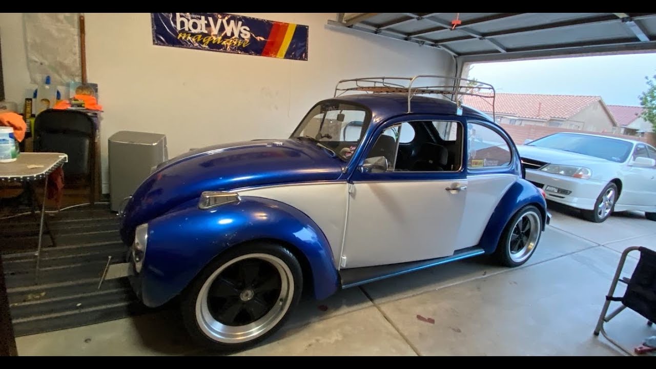 Back on the 72 VW Super Beetle with more Project Progress - YouTube