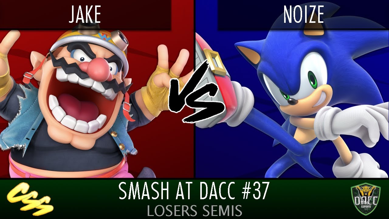 [Smash at DACC #37] Losers Semis: Jake (Diddy Kong, Wario) vs Noize ...