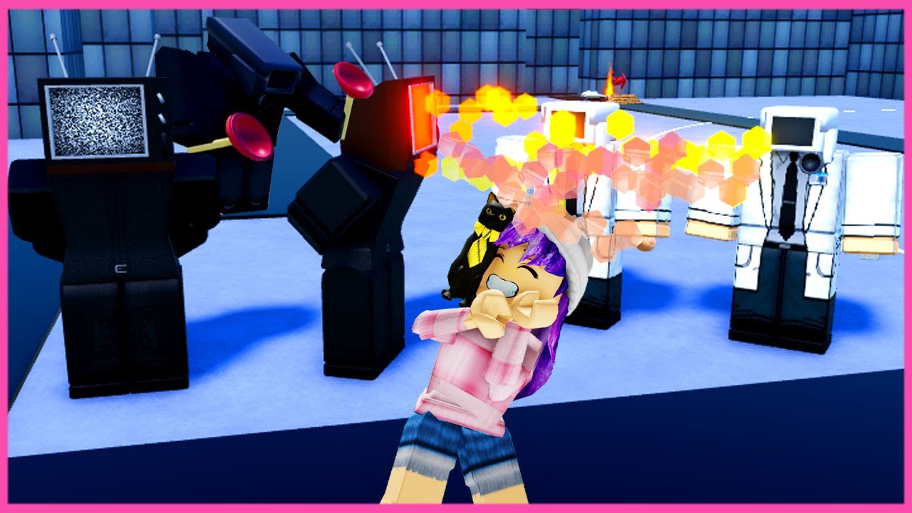 Roblox ตั้งป้อม TV woman ปกป้องฐาน Camera Man - YouTube