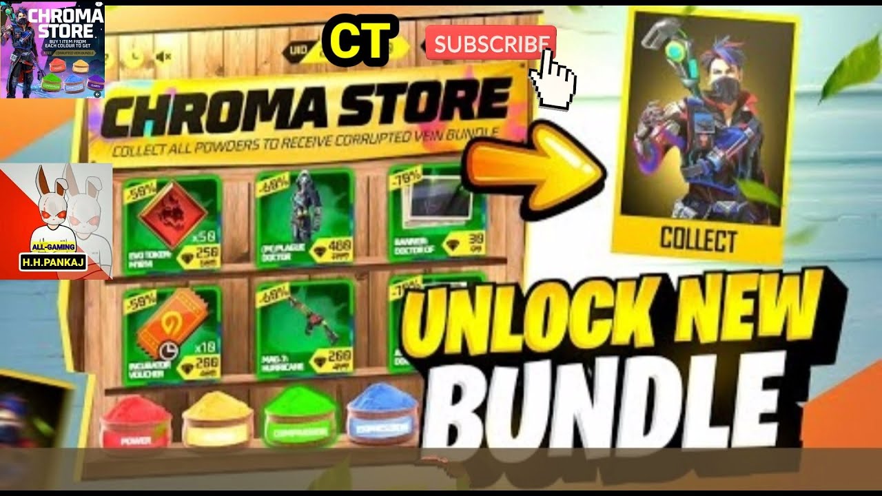 Unlock Chroma Store Event Free Fire | Chroma Store Discount Event ...