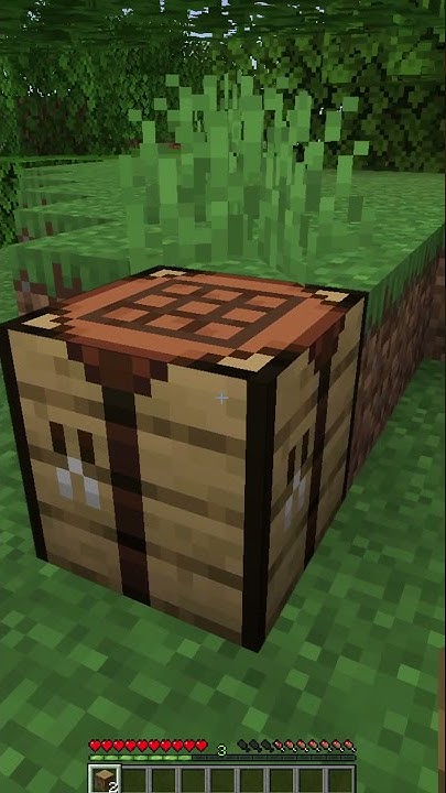 how to make wooden pickaxe minecraft - YouTube