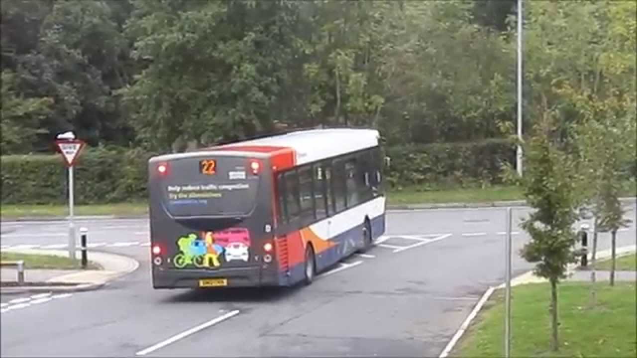 Stagecoach in Hastings 36486 GN12CKK - YouTube