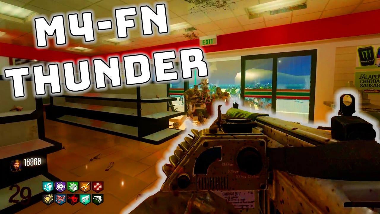 COD ZOMBIES: 7-Eleven's Exclusive THUNDER-GUN SMG (ONE ROOM CHALLENGE ...