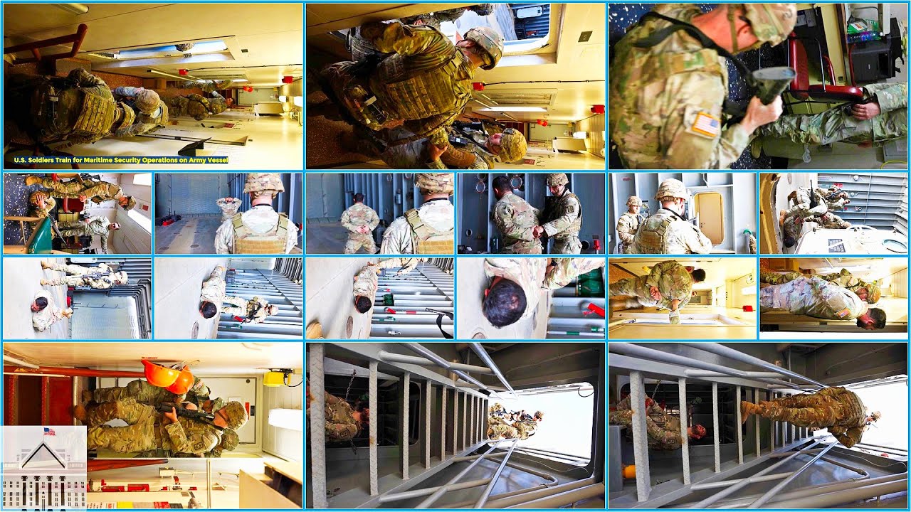 U.S. Soldiers Train for Maritime Security Operations on Army Vessel ...