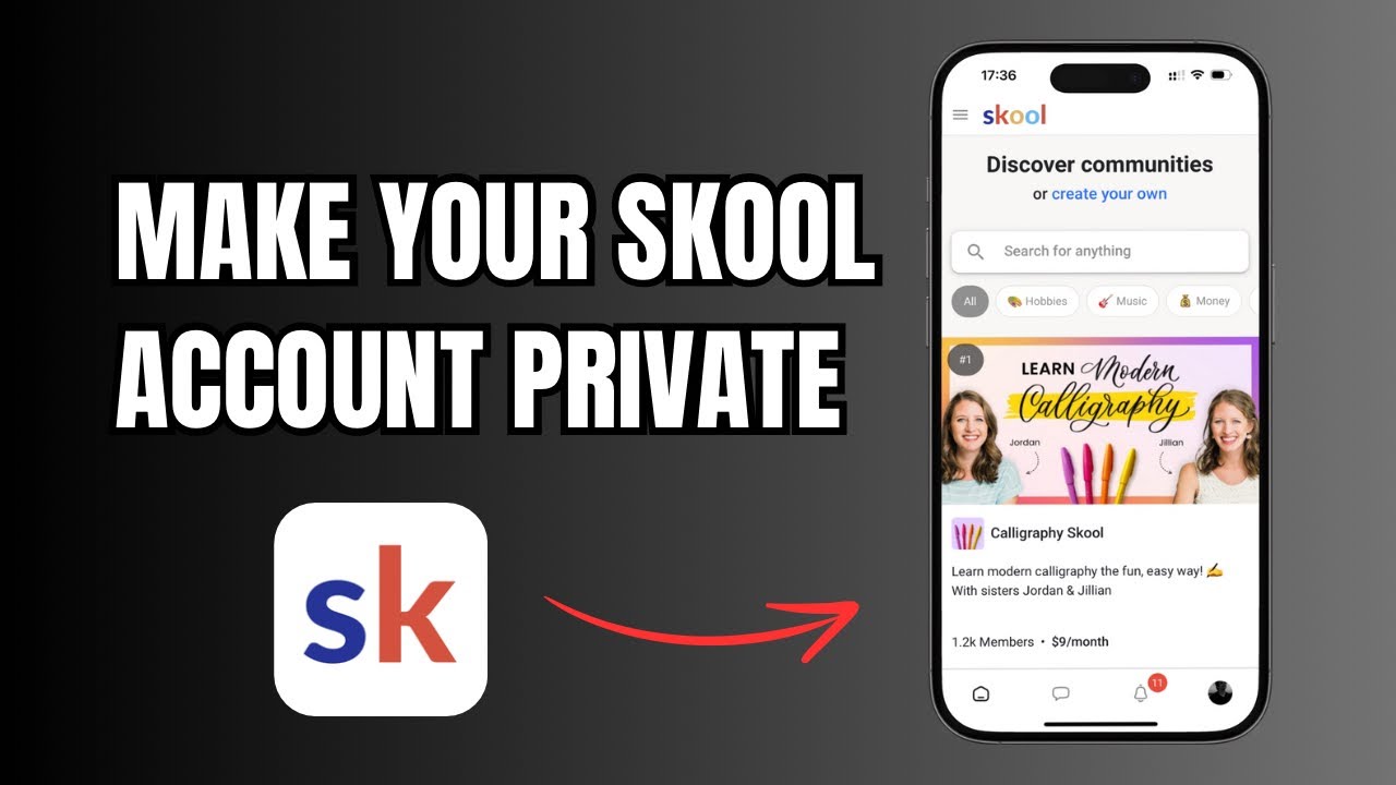 How to Make Your Skool Account Private? - YouTube