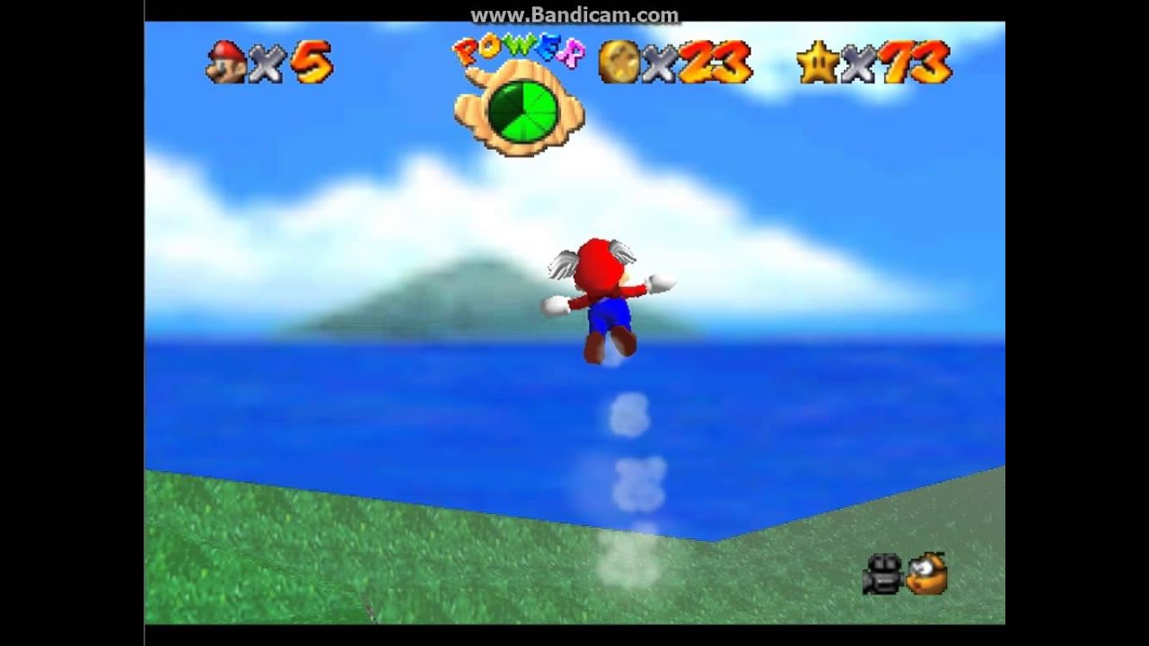 Super Mario 64 (N64) Gameplay - Mario Wings To The Sky - YouTube