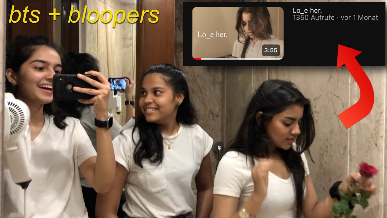 Making a short film with my friends (“Lo_e her.” BTS and Bloopers ...