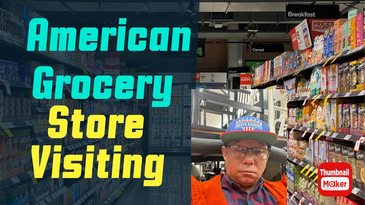 American Grocery store Visiting. - YouTube
