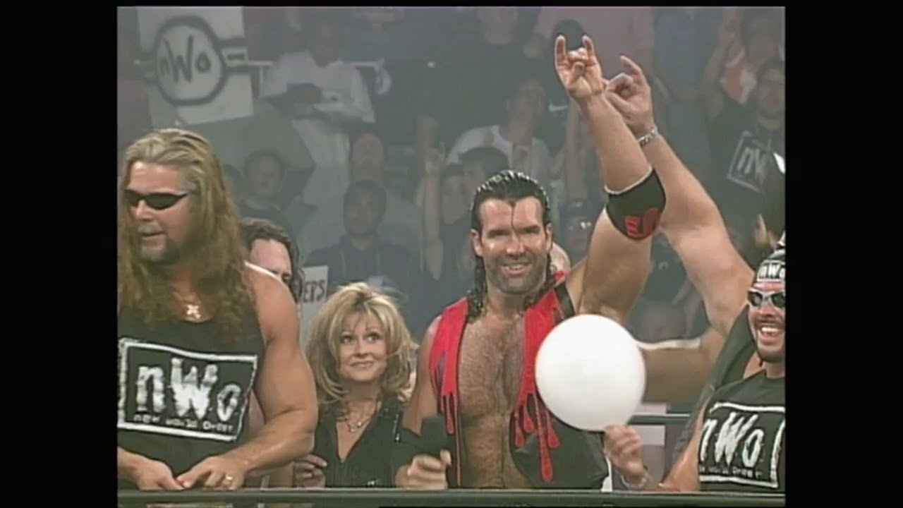 Kevin Nash puts his Tag Title on the line 4 Macho Man & Scott Hall vs ...