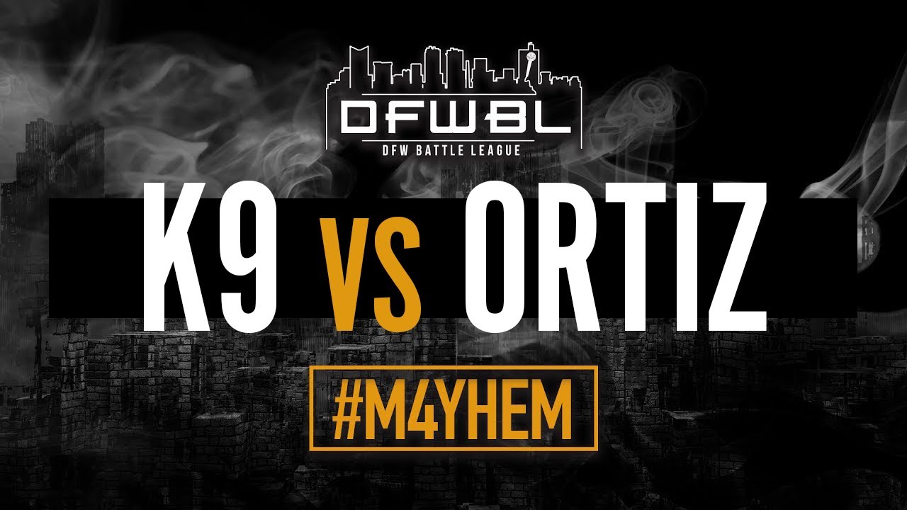 DFWBL | Battle Rap | K9 vs Ortiz | #M4YHEM - YouTube