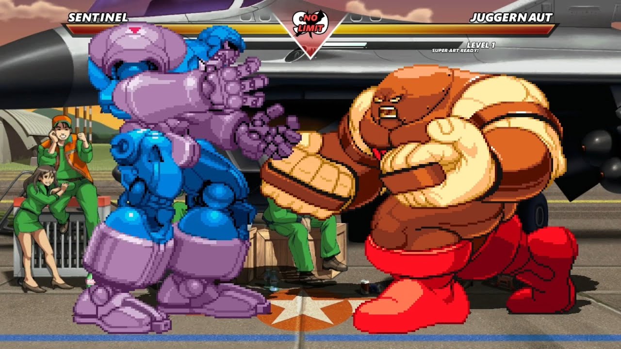 SENTINEL vs JUGGERNAUT - Highest Level Amazing Fight! - YouTube