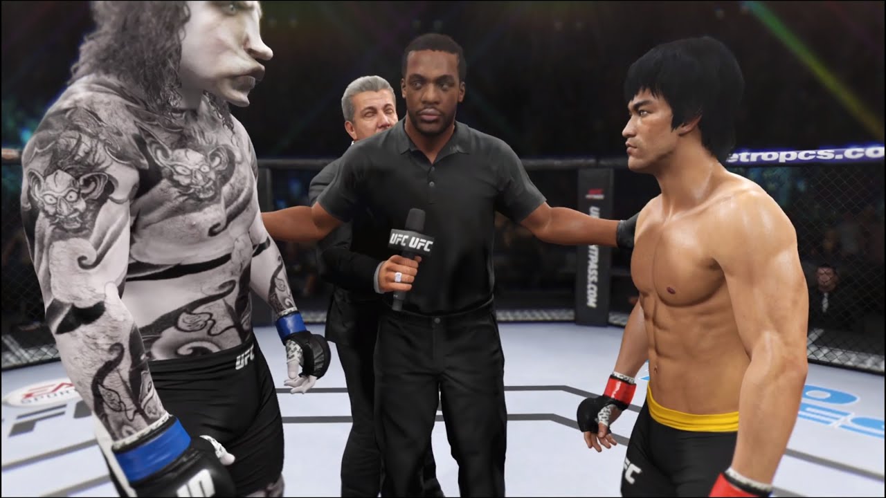 UFC 2 - Stone Mnemonic vs. Bruce Lee - Epic Rematch - YouTube