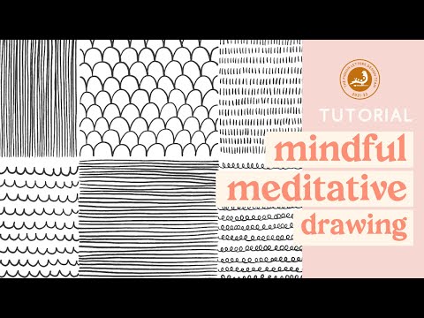 Meditation Illustration: Tips for Calm Art Sketches - Spiritual Chime
