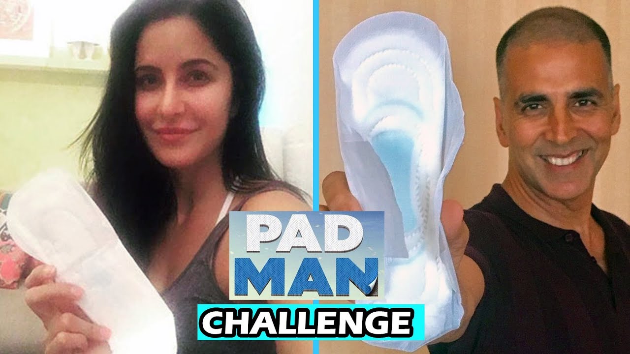 Salman's Tigress Katrina Kaif POSES With A Sanitary Pad For The Padman ...