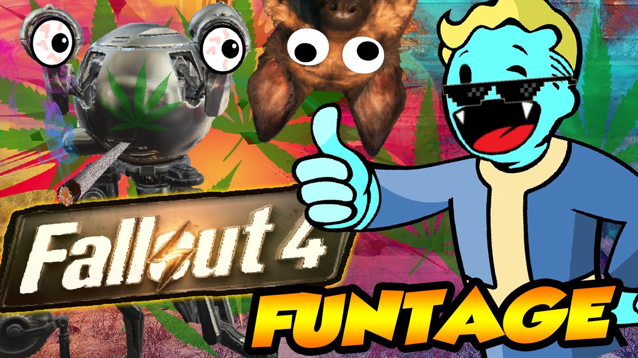 DOGMEAT HATES ME AND I MEET A STONER ROBOT!? - Fallout 4 Funtage ...