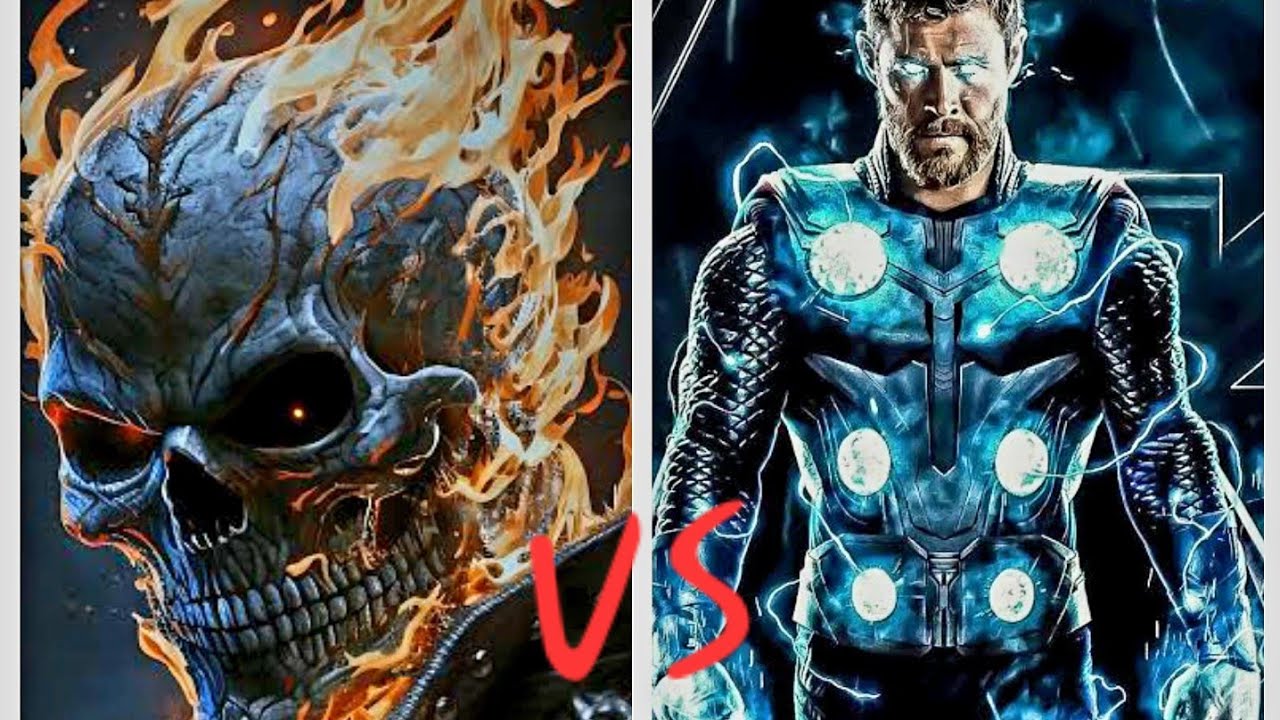 Ghost rider vs Thor - YouTube