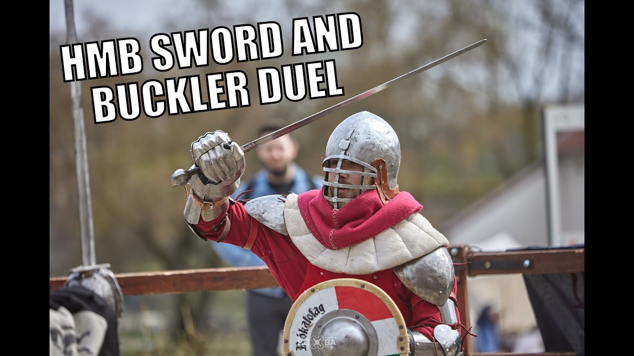 Ádám vs Ádám ⚔️ HMB sword & buckler duel - YouTube