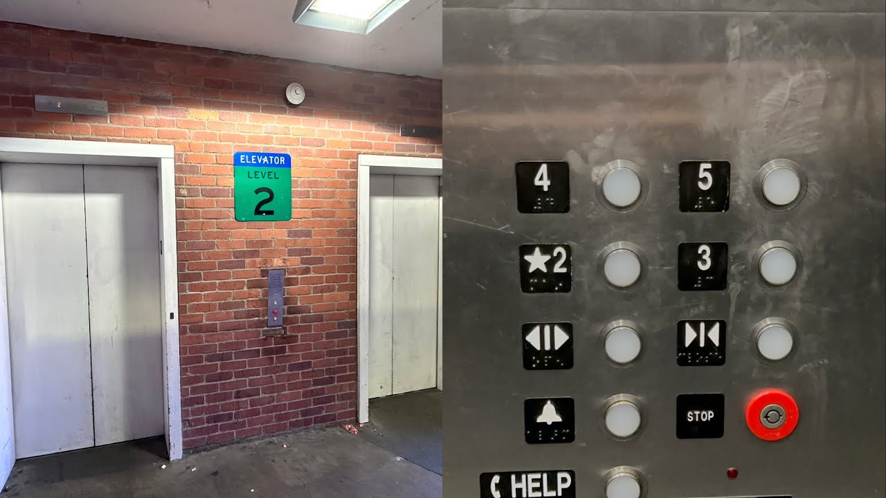 Epic Motors! Cal-West Traction Elevators @ Tower Bridge Garage ...