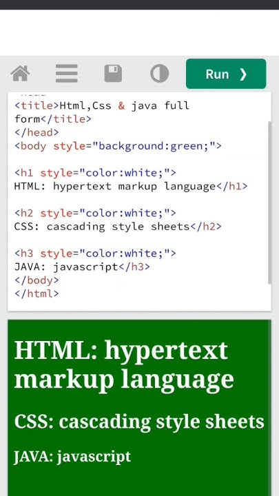 Htmlcss And Java Stand Forcodingcodinglover Trending Shotfeed Shortvideo Learning