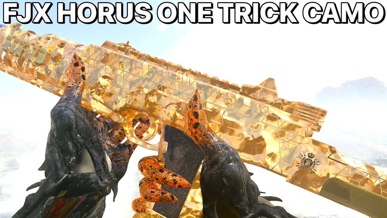 150.000 XP WEAPON PRESTIGE UNLOCKING ONE TRICK CAMO ON THE FJX HORUS ...
