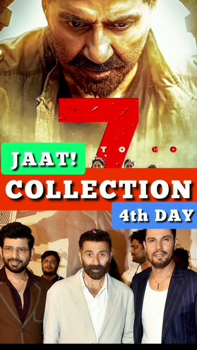 Jaat box office collection day 4 | Jaat | Box Office Collection #jaat # ...