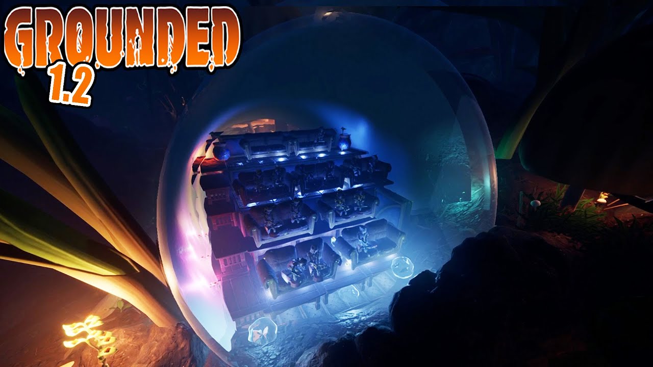 I build a Milk Molar Bottle THEATER in Grounded 1.2 - YouTube