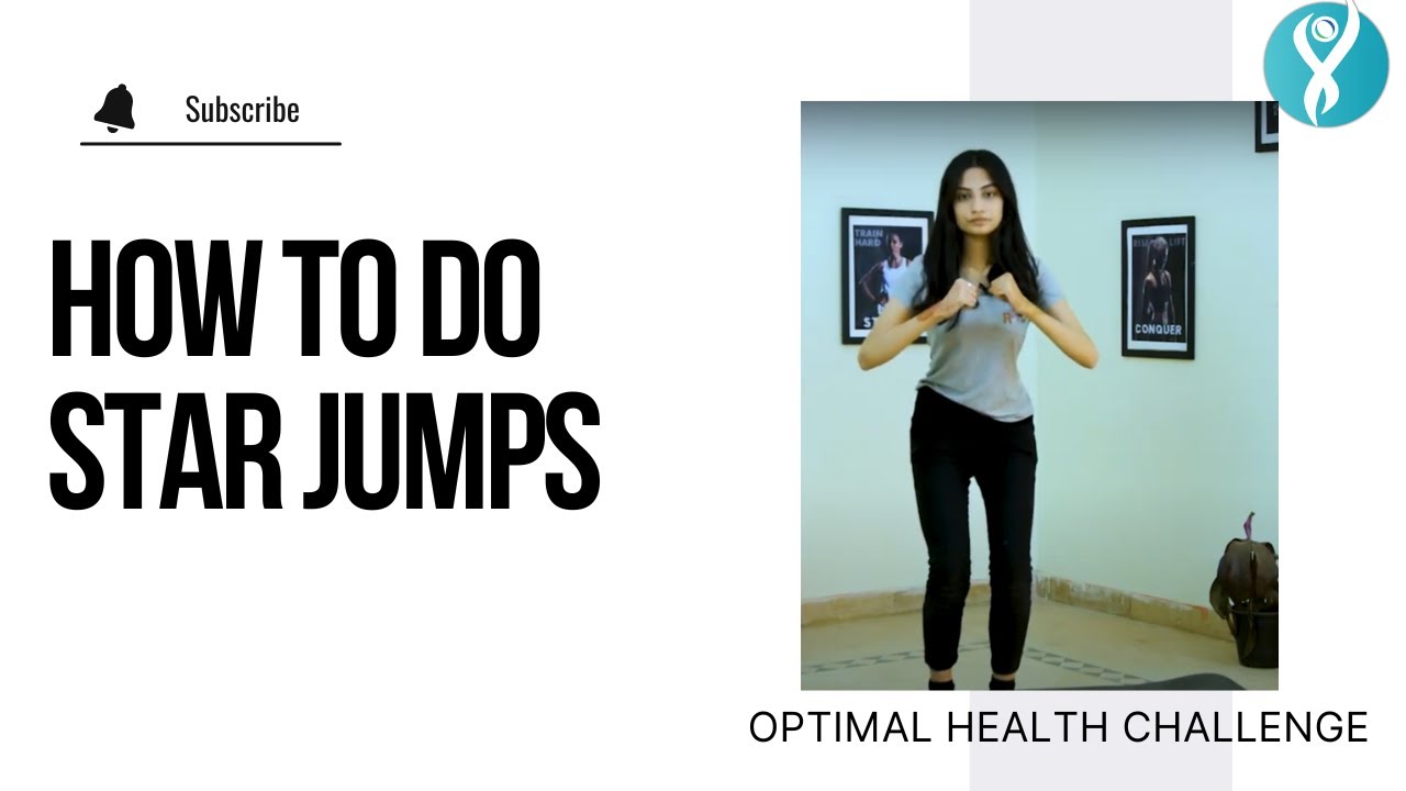 How to Do Star Jumps | Optimal Health Challenge | O Health TV - YouTube