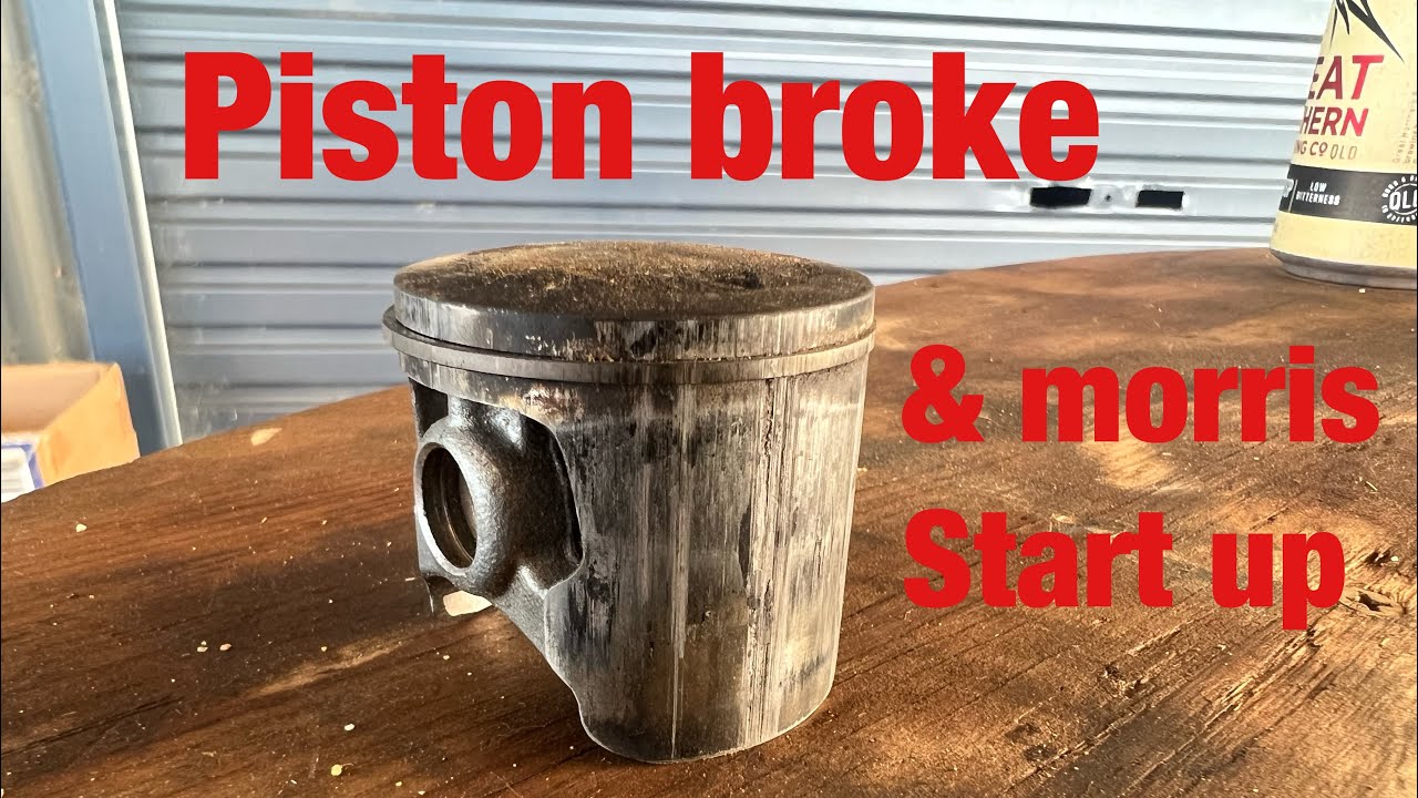 Piston broke - YouTube