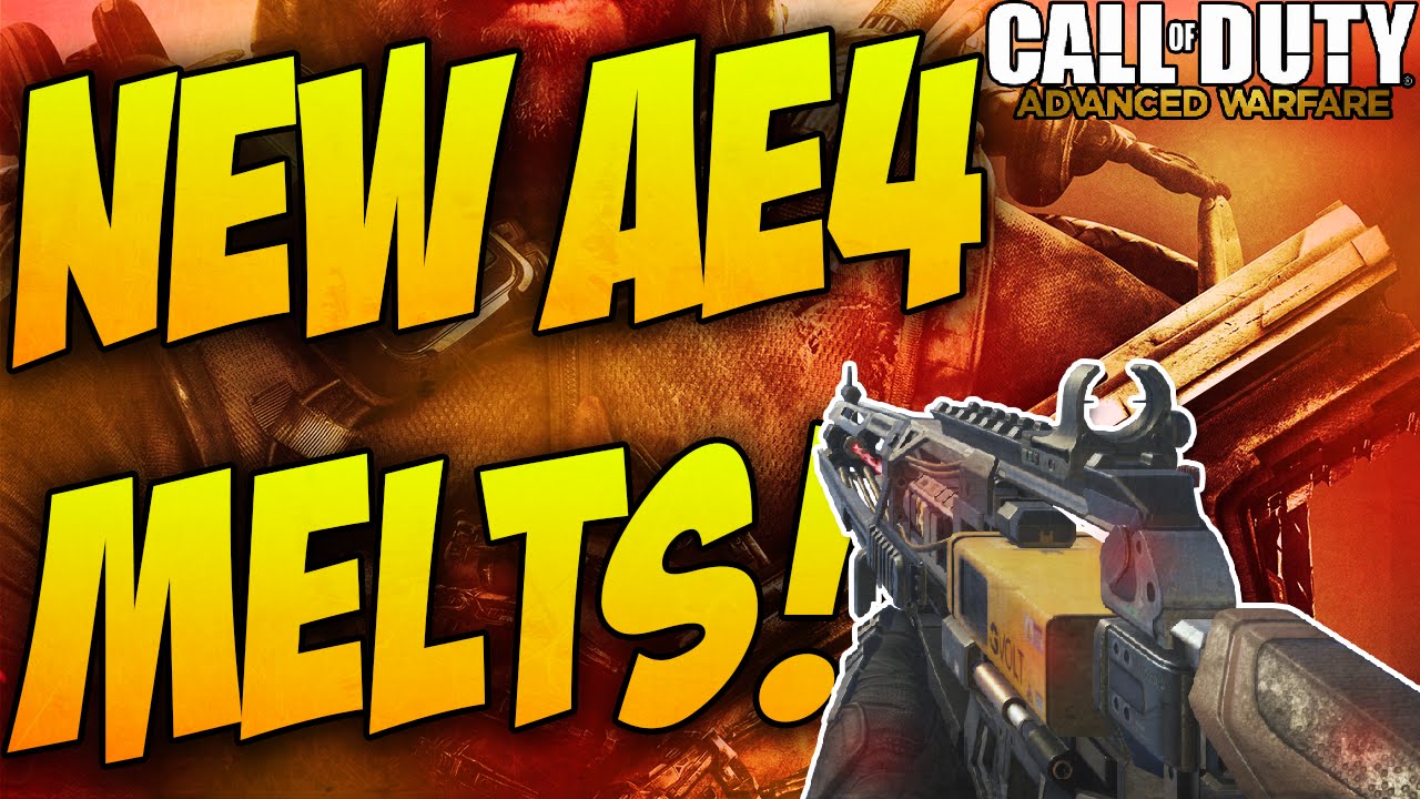 "NEW AE4 IS INSANE" COD AW: AE4 DLC Weapon Gameplay - YouTube