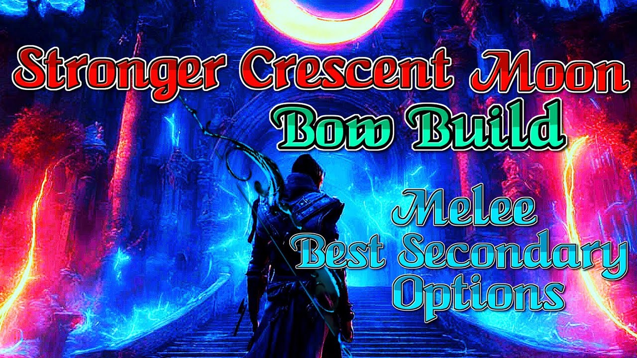 STRONGEST Crescent Moon Bow Build | Highest DPS | Melee, and Best ...