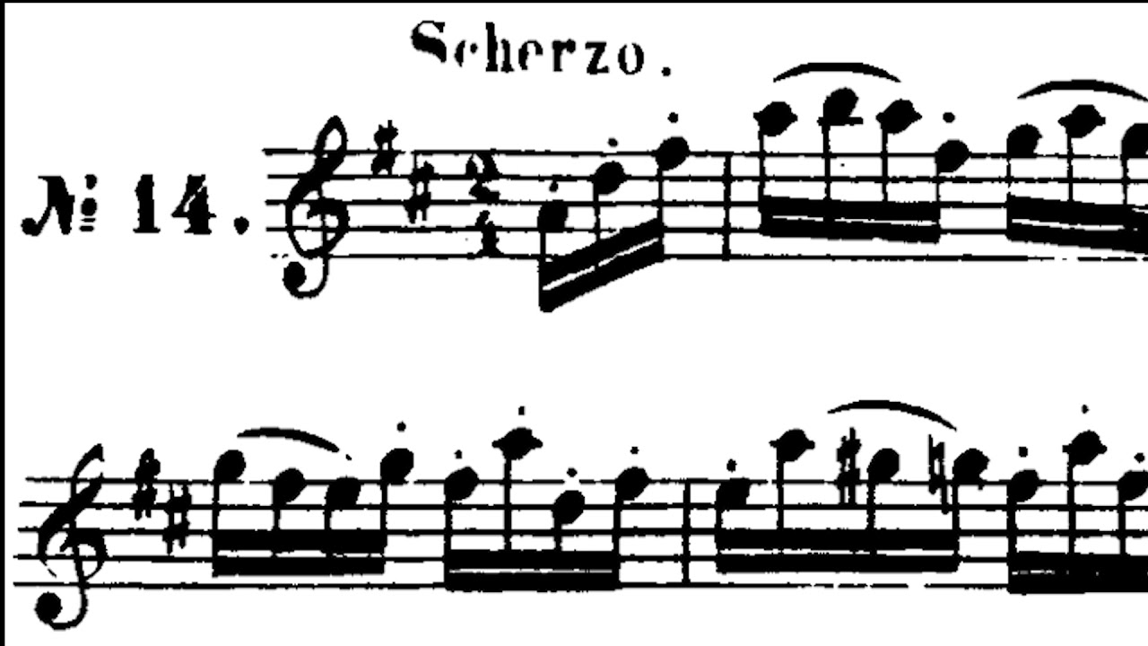 Ferling Etude #14 - YouTube