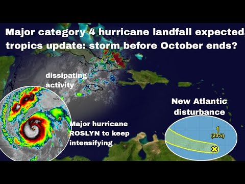 New Atlantic disturbance highlighted, Cat. 4 landfall expected from ...