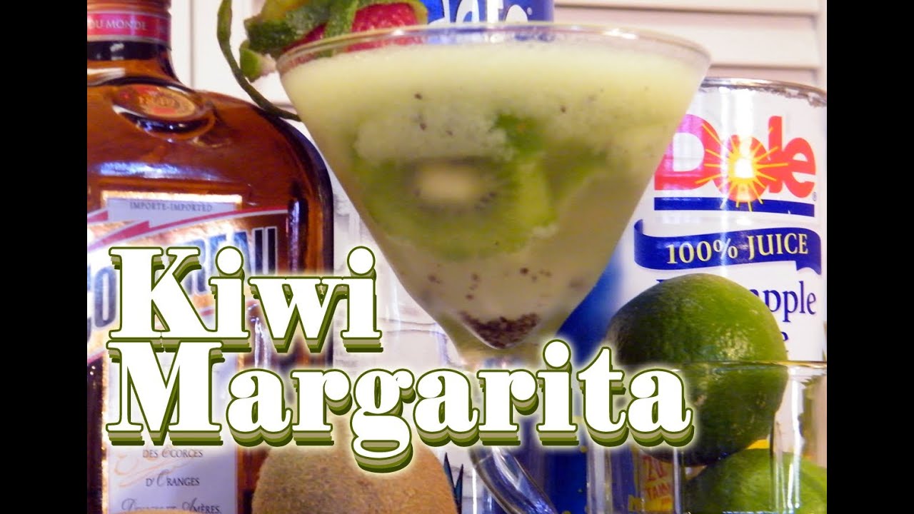 Kiwi Margarita Recipe - Kiwi Cocktail Recipes - TheFNDC.com - YouTube