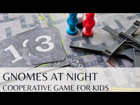 How to Play Gnomes at Night 🎲 Fun Cooperative Maze Game for Kids! - YouTube