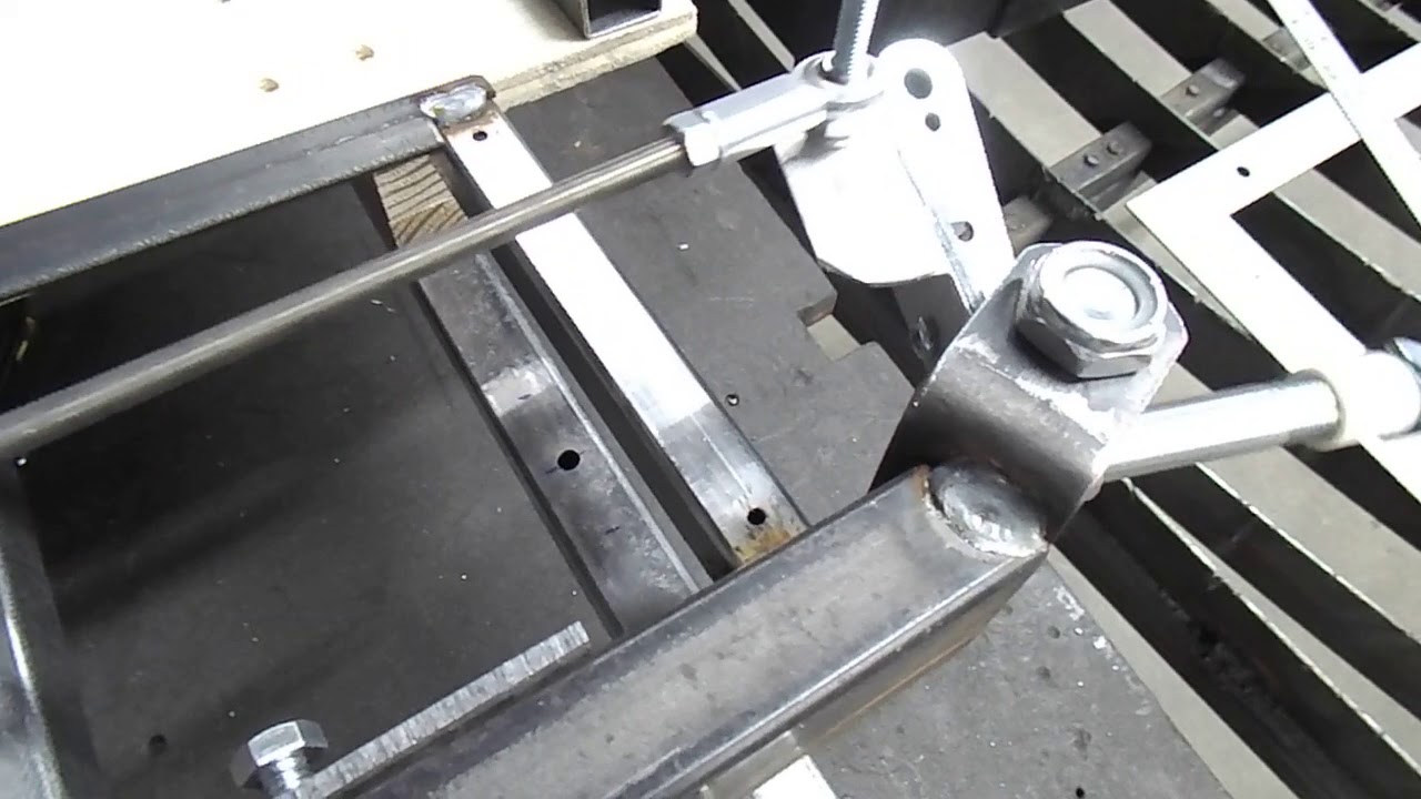 Mini tractor steering 3 - YouTube