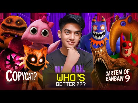 I Played 5 MOST COPYCAT Games Of GARTEN OF BANBAN 9 💀