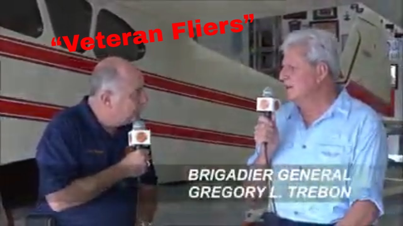 22030603 Veteran Fliers BRIGADIER GENERAL GREGORY L TREBON - YouTube