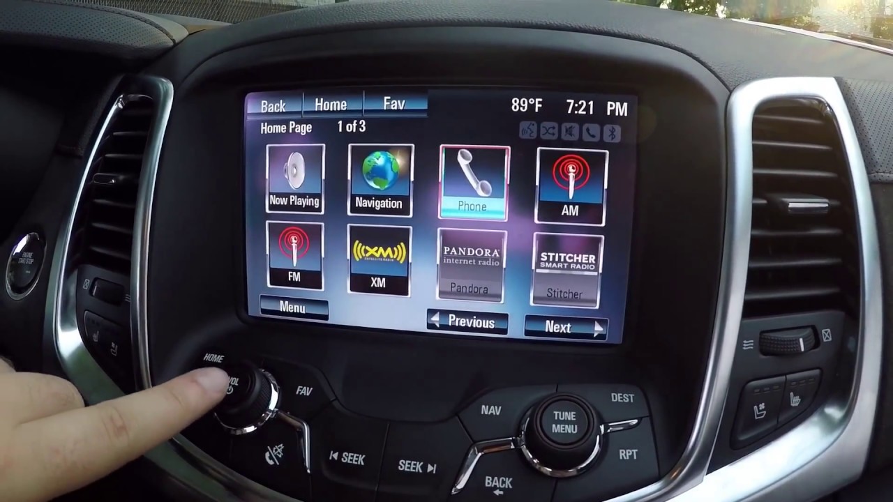 Chevy SS Video Interface - YouTube
