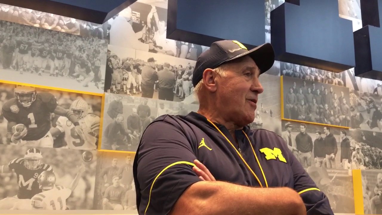 Michigan defensive line coach Greg Mattison - YouTube