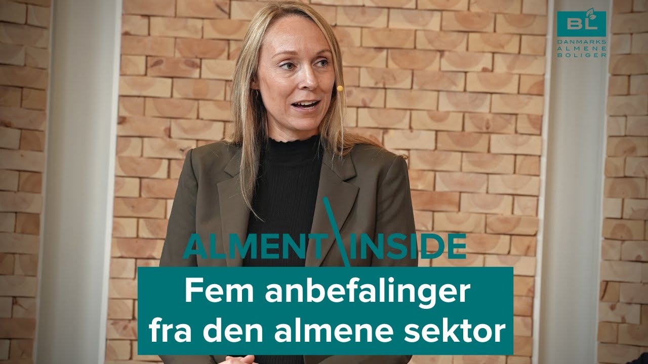 Alment Inside #2: Solveig og de fem anbefalinger fra den almene sektor ...
