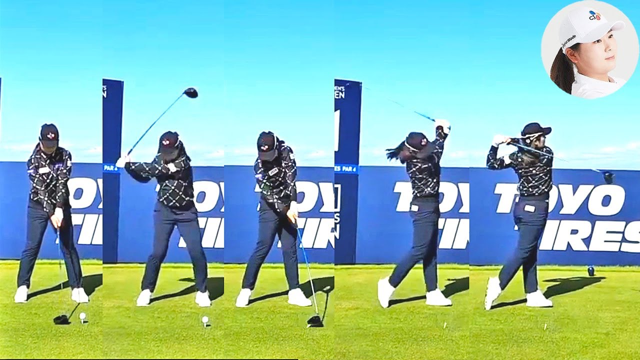 ホン・ジョンミン Jung Min Hong プロゴルファー DRIVER SHOT SLOW MOTION !!! - YouTube