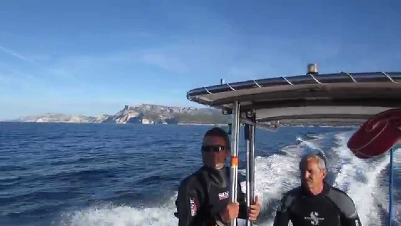 Camino al Faro de La Cassidaigne (Cassis) en Zodiac 2d2 - YouTube