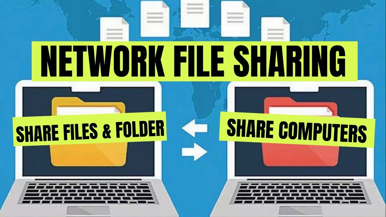 How To Share Folder With Another Computer In LAN Network Computer How To Share Folder With Another Computer In LAN Network Computer