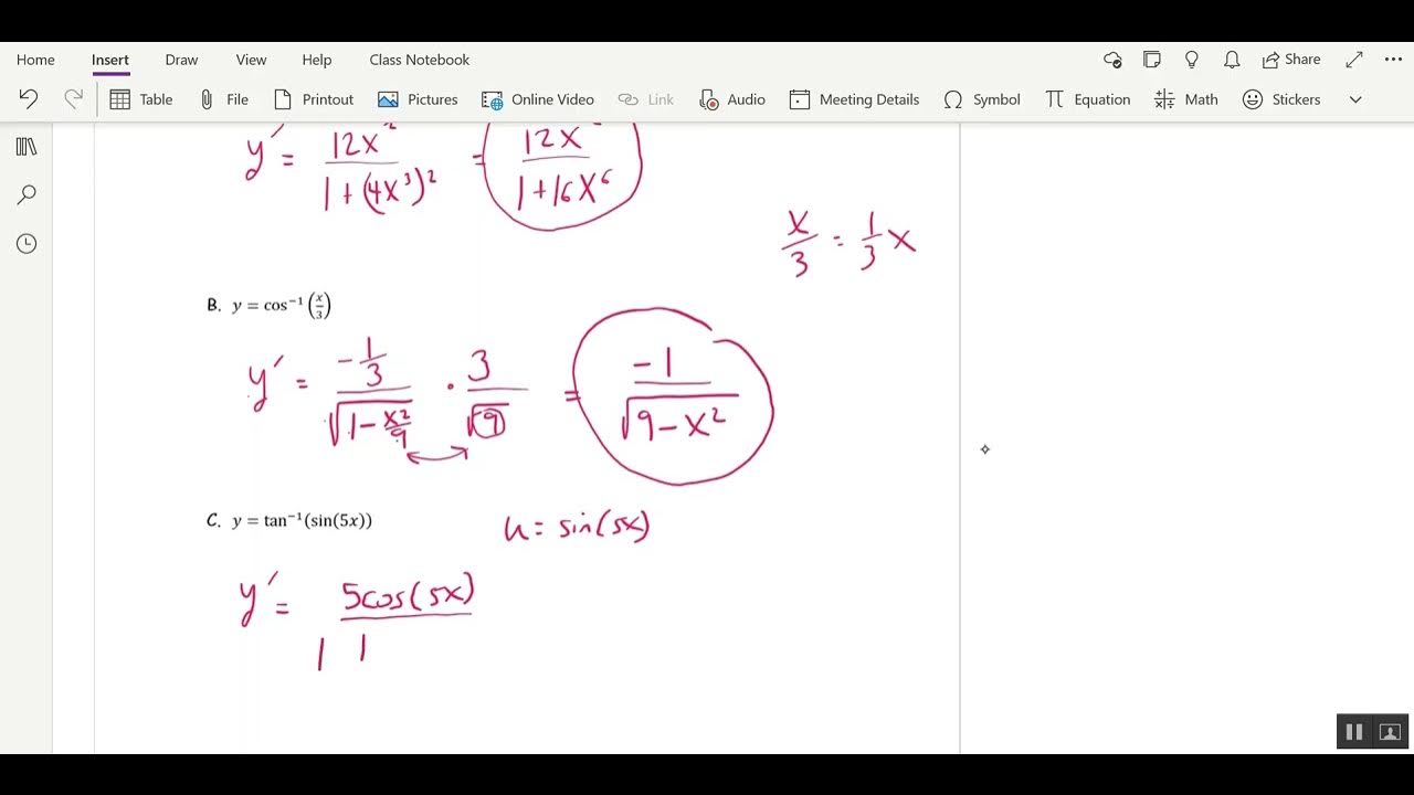 Math 1A Section 3.7 - YouTube