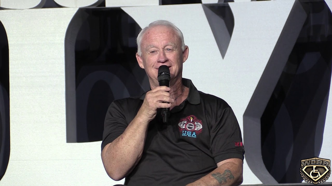 Jack McCann - Honored Athlete & Retirement Speech at the 2018 Olympia ...